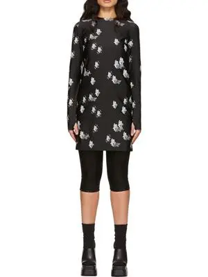 We11Done Artwork Dress - Black