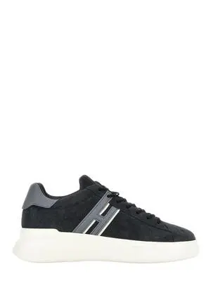 Hogan H-logo Low-top Sneakers - Black