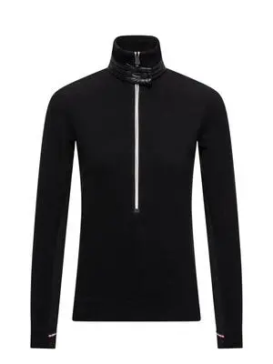 Moncler Half-zip Sweatshirt - Black