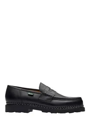 Paraboot Round Toe Loafers - Black