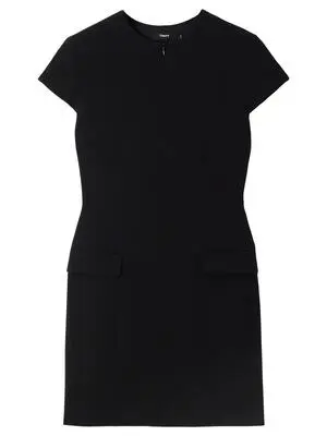 THEORY Theory Short-Sleeved Mini Dress