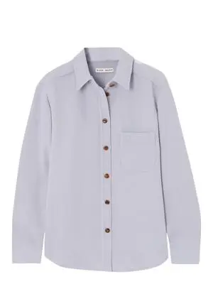 BLAZÉ MILANO Long-sleeved Collared Shirt - Light Blue