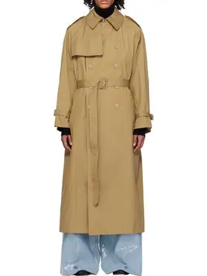 Vetements Double-breasted Trench Coat - Multicolor