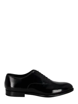 DOUCAL'S Lace-up Oxford Dress Shoes - Black