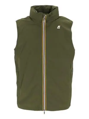 K-WAY Valen Sleeveless Zip-up Vest - Green