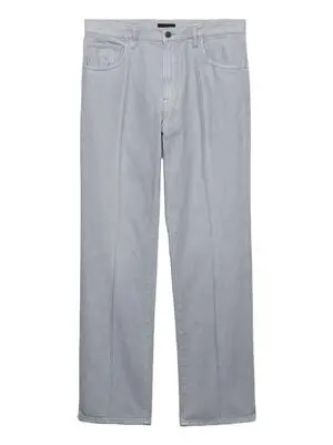 PRADA Prada Logo Patch Straight-Leg Jeans