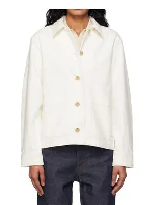 A.p.c. Nikkie Denim Jacket - Off-white