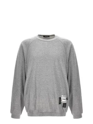Undercover Logo-patch Jersey Sweatshirt - Gray