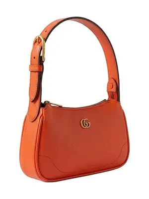 Gucci Double G Aphrodite Shoulder Bag - Orange