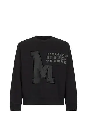 MAISON MARGIELA MM6 Maison Margiela Appliqué Logo Sweatshirt
