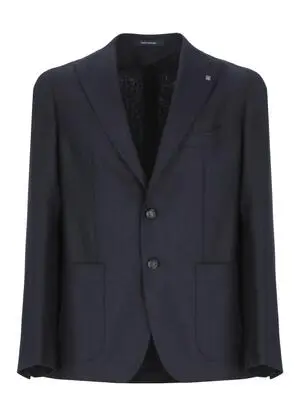 Tagliatore Montecarlo Single-breasted Blazer - Blue