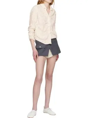 OPEN YY OPEN YY Floral Print Shirt