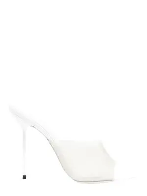 Paris Texas Paris Texas Lidia Heeled Sandals White