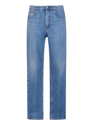 Marni Marni Straight Leg Denim Jeans Dark Blue