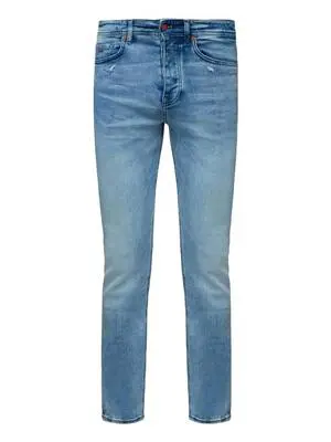 Hugo Boss Straight Leg Jeans - Blue
