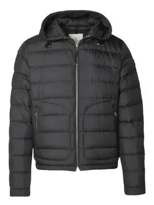 Moncler Sestriere Hooded Down Jacket - Black