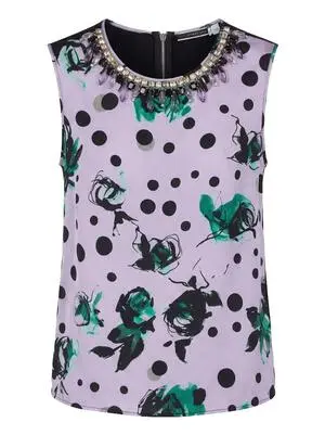 Sportmax Sleeveless Vest - Purple