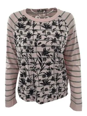 Max Mara Long-sleeved T-shirt - Gray