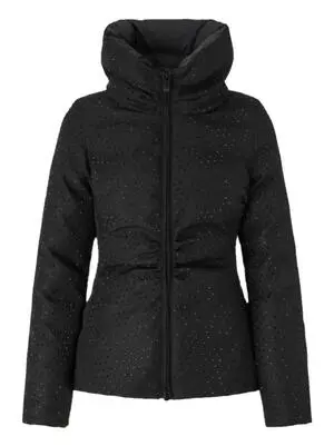 Pinko Nita Embellished Short Padded Jacket - Black
