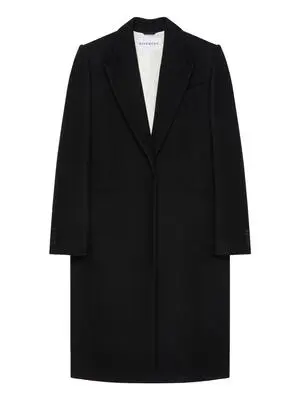 Givenchy Wool Formal Coat - Black