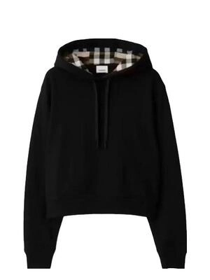 Burberry Hooded Sweater - Black