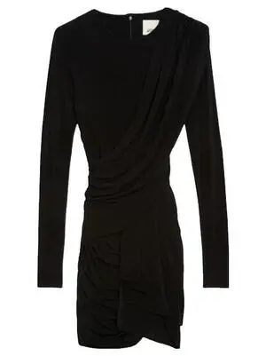 Isabel Marant Étoile Georgia Draped Dress - Black