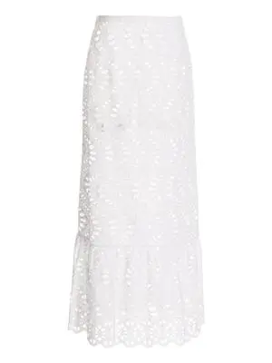 Giambattista Valli Lace Skirt - White