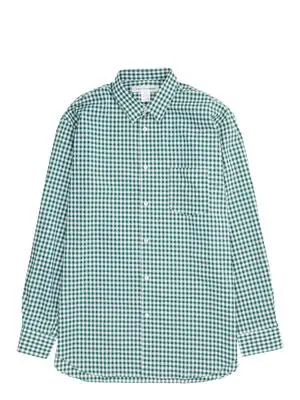 Comme Des Garçons Plaid Shirt - Green