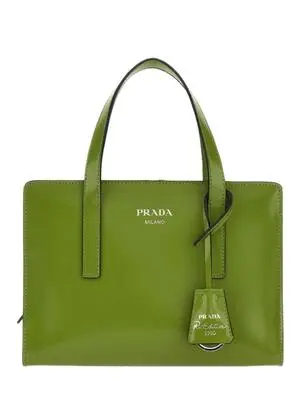 Prada Re-edition 1995 Series Leather Handbag - Green
