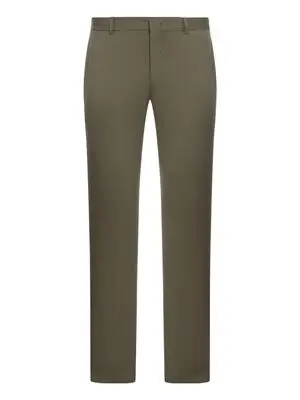 PT PANTALONI Tailored Slacks With Belt Loops - Military