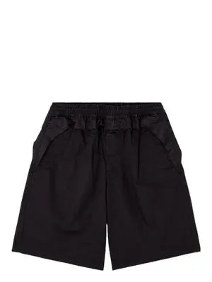 DIESEL® Cargo Shorts With Drawstring Waist - Black