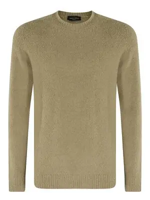 ROBERTO COLLINA Crewneck Knitwear - Brown