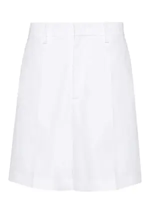 Valentino Garavani Belt Ring Shorts - White