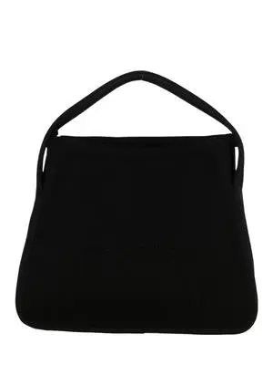 Alexander Wang Ryan Ribbed Knit Large Tote Bag - Black
