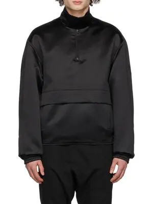 We11Done Polyester Zip-up Jacket - Black