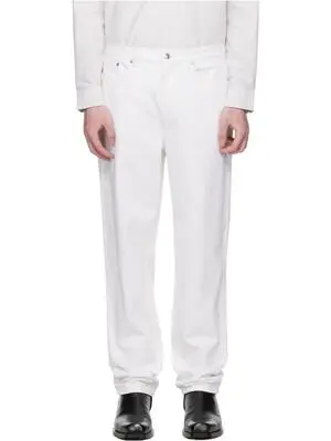 A.p.c. Straight-leg Trousers - Off White