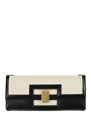 Balmain Logo Shoulder Bag - Black