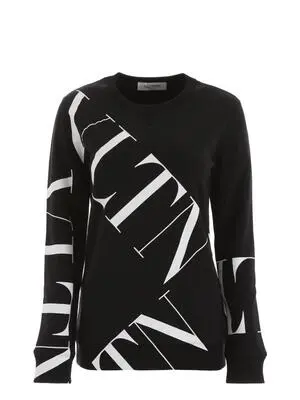 VALENTINO Valentino VLTN Printed Pullover