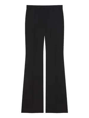 Givenchy Bootcut Tailored Wool Pants - Black
