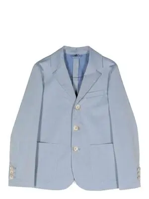 Emporio Armani Single-breasted Blazer - Gray