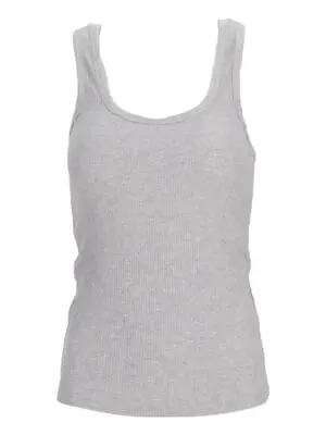 Isabel Marant Étoile Ribbed Tank Top - Gray