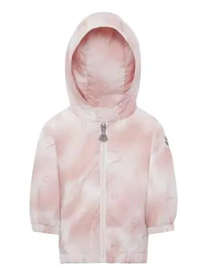 Moncler Hooded Zip-up Jacket - Pink