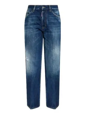Dsquared2 Boston Distressed Jeans - Blue