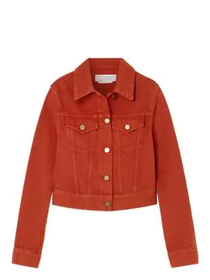 Gabriela Hearst Long-sleeved Denim Jacket - Orange