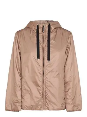 Max Mara Max Mara The Cube Greenh Hooded Jacket Grey Dove