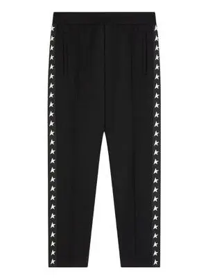 GOLDEN GOOSE Star Tape Sweatpants - Black