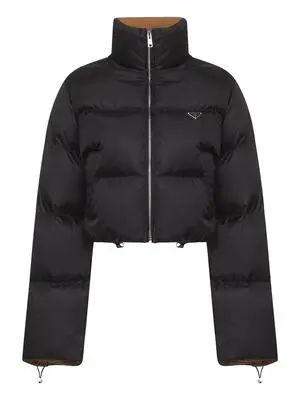 Prada Long-sleeved Zip-up Jacket - Black