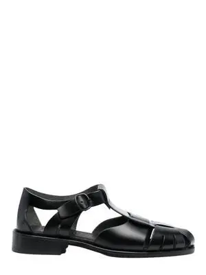 Hereu Pesca Fisherman Sandals - Black