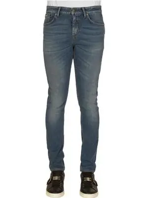 Hugo Boss Five-pocket Belt-loop Jeans - Gray