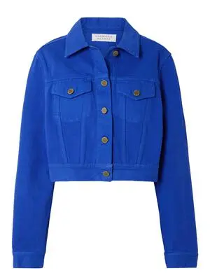 Gabriela Hearst Long-sleeved Denim Jacket - Blue